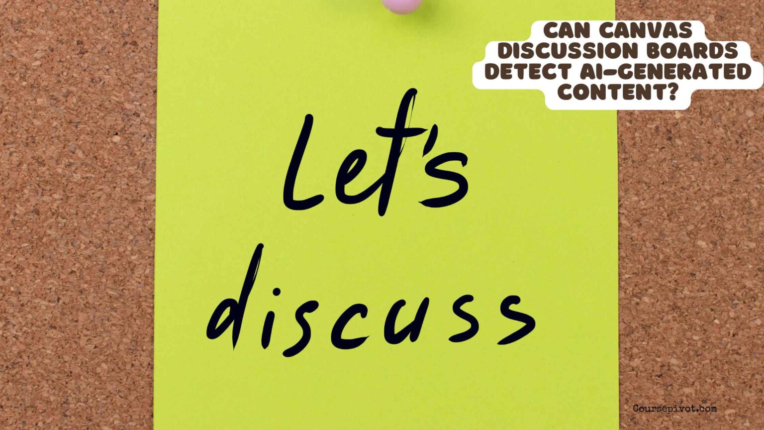 Can Canvas Discussion Boards Detect AI-Generated Content?