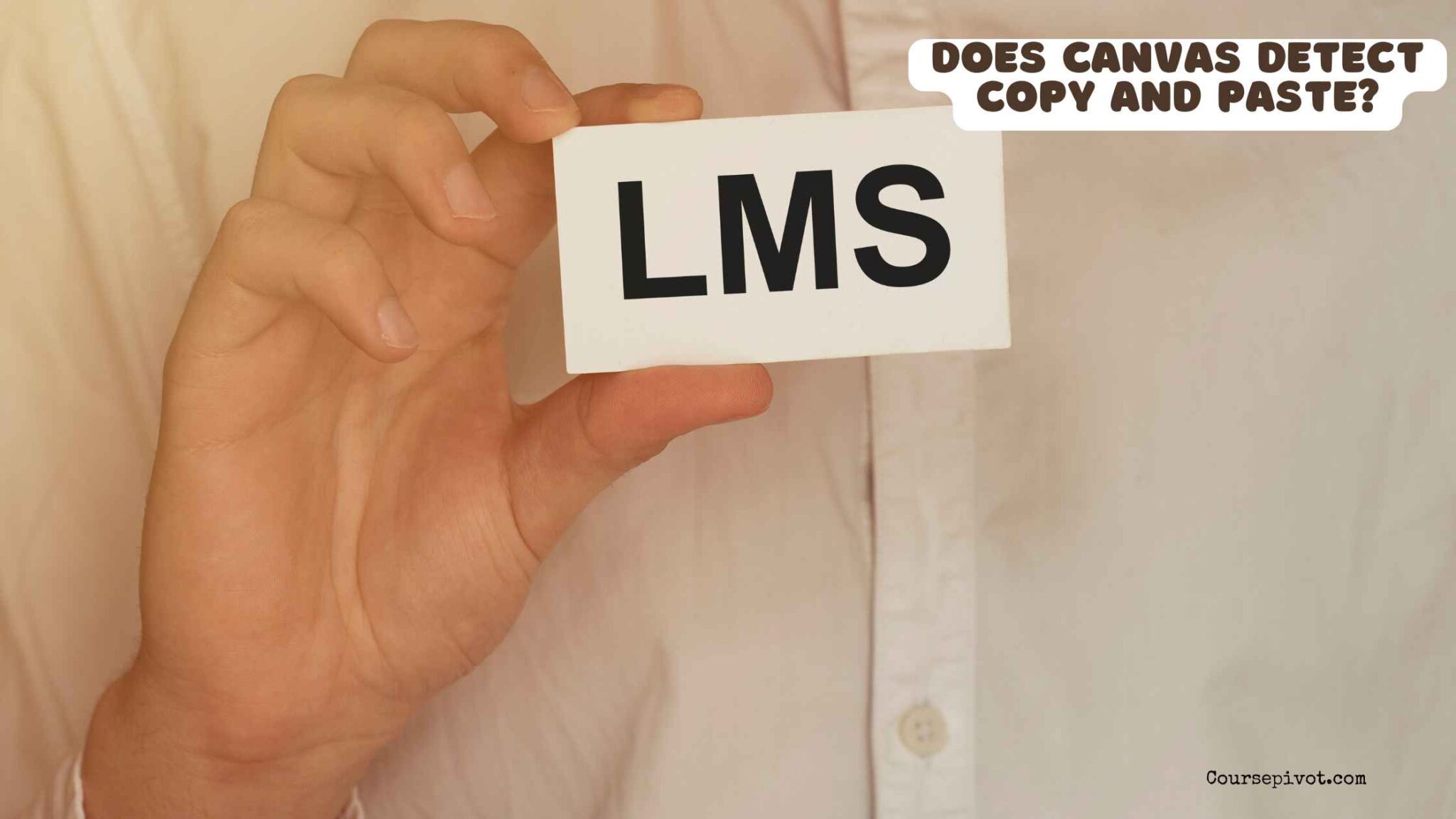 Does Canvas Detect Copy And Paste?