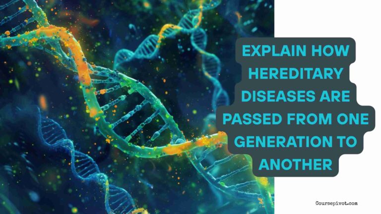 Explain How Hereditary Diseases Are Passed From One Generation To Another