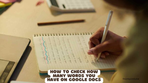 How To Check How Many Words You Have On Google Docs