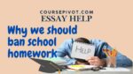 10 Reasons Why Homework Is Bad For You