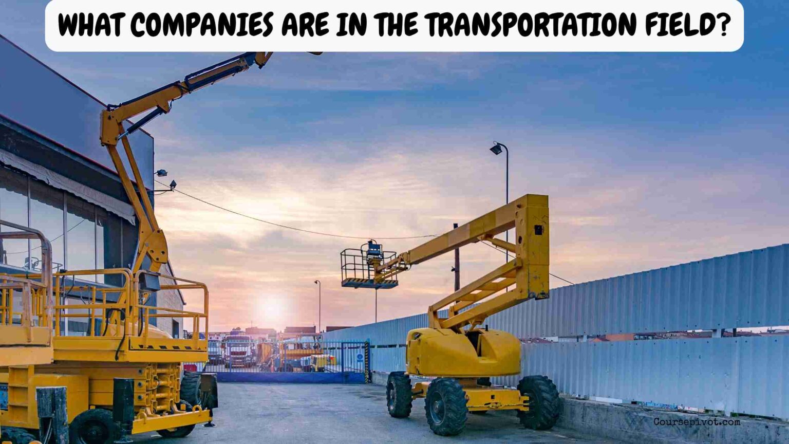 What Companies Are In The Transportation Field?