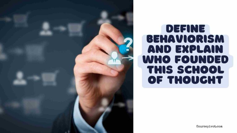 What Is Behaviorism And Who Founded It?