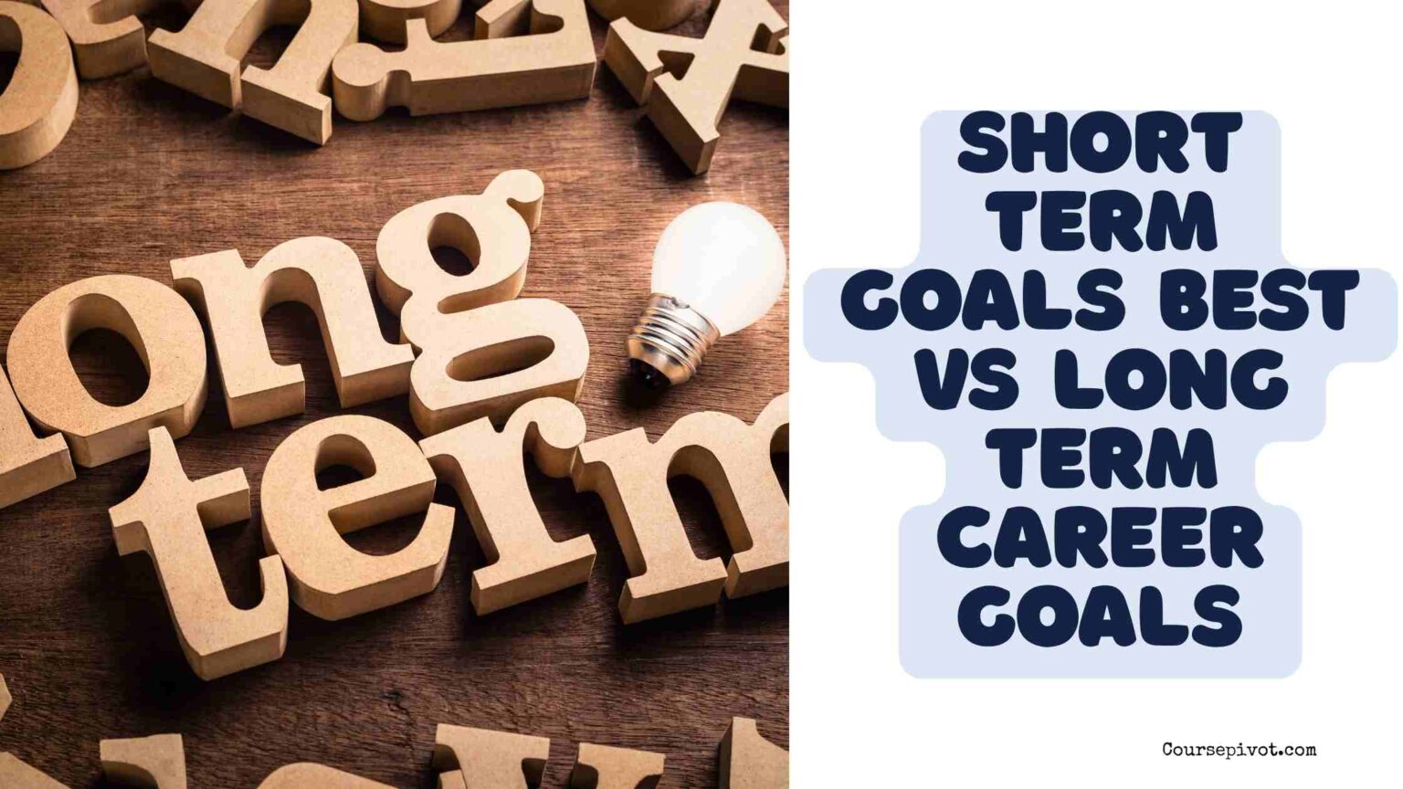 How Can Short-Term Goals Best Lead Towards Accomplishing Long-Term ...