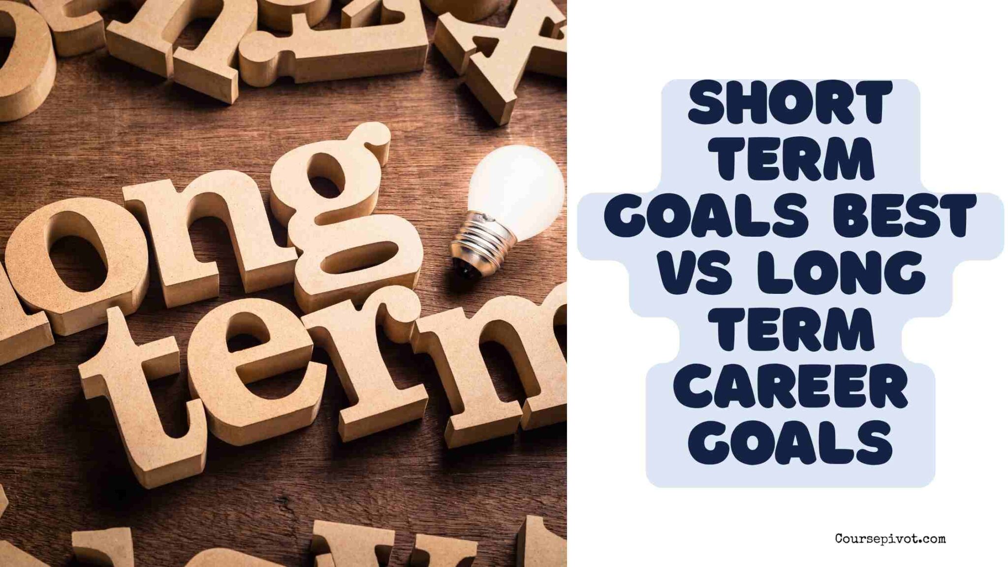 How Can Short-Term Goals Best Lead Towards Accomplishing Long-Term ...