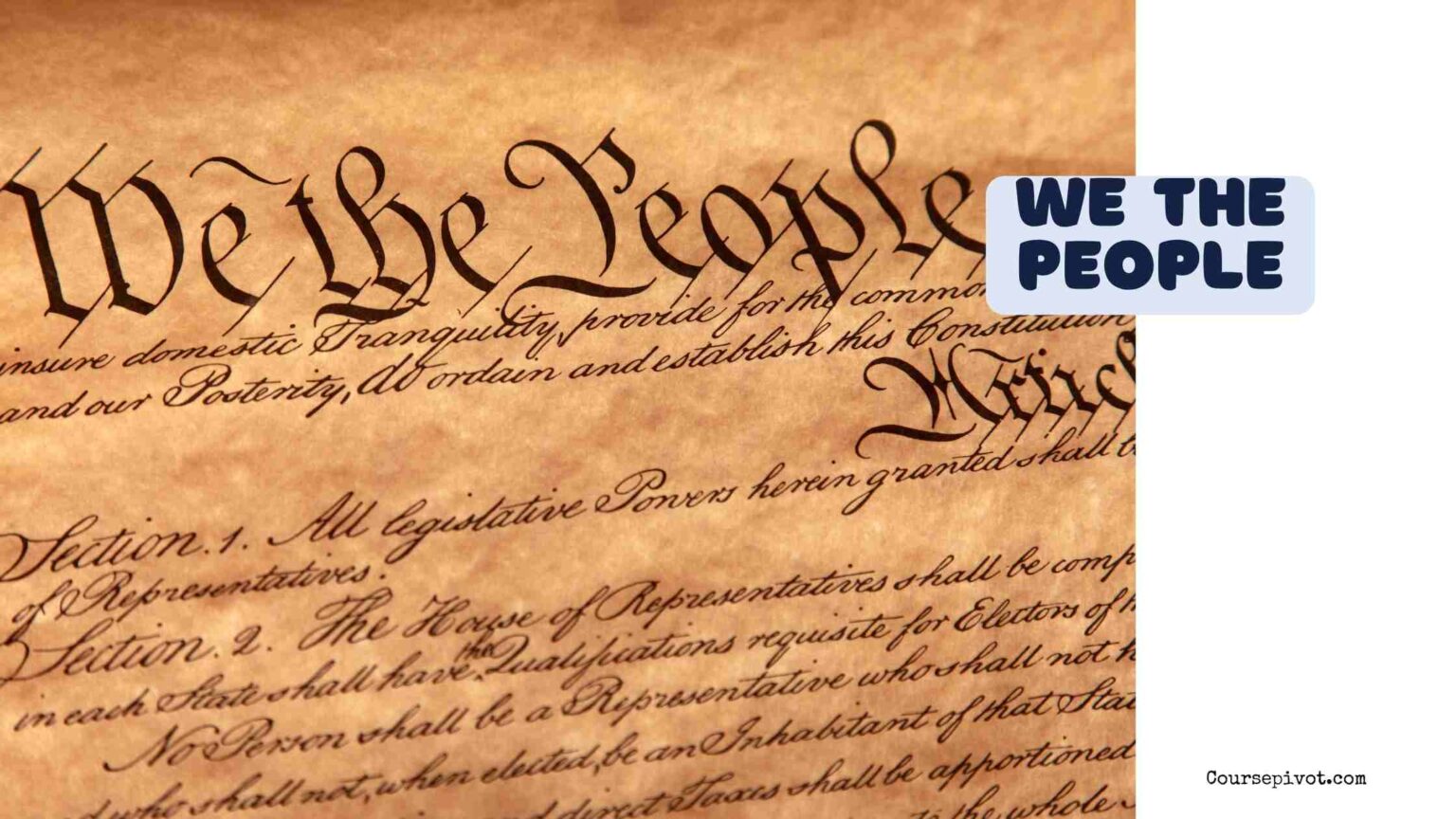 What Are The First Three Words Of The Constitution, And How Do They ...