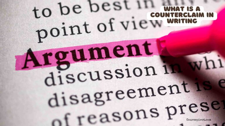 What Is A Counterclaim In Writing?